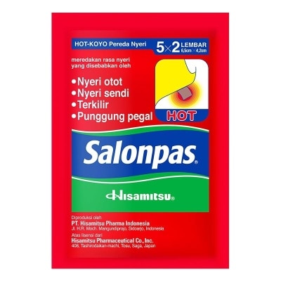 SALONPAS, Koyo Hot 10 Lembar | Watsons Indonesia
