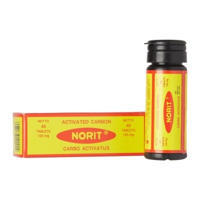 NORIT, Carbon Tablet 40s | Watsons Indonesia