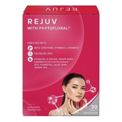 REJUV, With Phytofloral Tablet 30'S | Watsons Indonesia