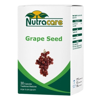 NUTRACARE, Grape Seed Extract 50 mg 30caps | Watsons Indonesia