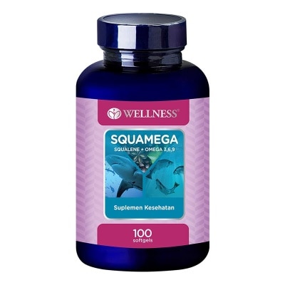 WELLNESS, Squamega Softgel 100'S | Watsons Indonesia