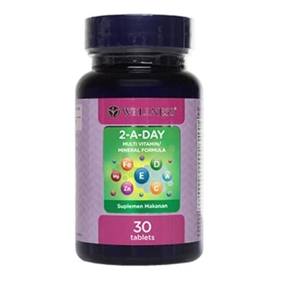 WELLNESS, Multivitamin 2-A-Day Tablet 30'S | Watsons Indonesia