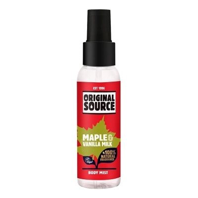 ORIGINAL SOURCE, Original Source Body Mist Maple & Vanilla 100ml ...