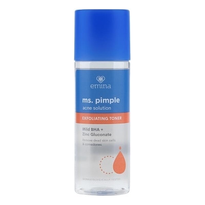 EMINA, Emina Ms. Pimple Acne Solution Exfoliating Toner 100ml | Watsons ...