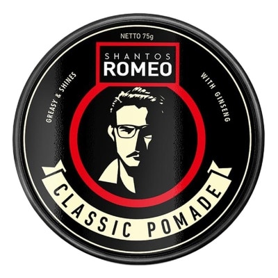 SHANTOS, SHANTOS ROMEO HAIR CLASSIC POMADE 75G | Watsons Indonesia