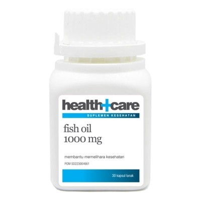 ERLIMPEX, Erlimpex Health+Care Fish Oil 1000 MG 30'S | Watsons Indonesia