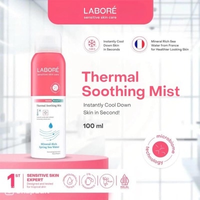 LABORE, Sensitive Skin Care GentleBiome Thermal Soothing Mist 100ml ...