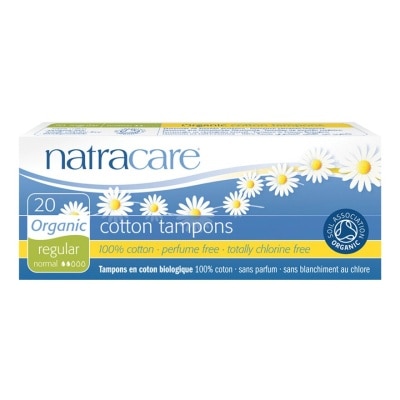 NATRACARE, Tampons Regular 20S | Watsons Indonesia