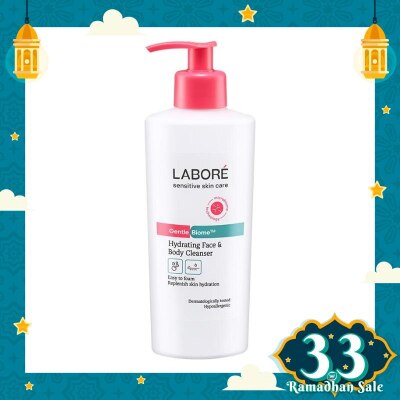 LABORE, Labore GentleBiome Hydrating Face & Body Cleanser 250ml ...