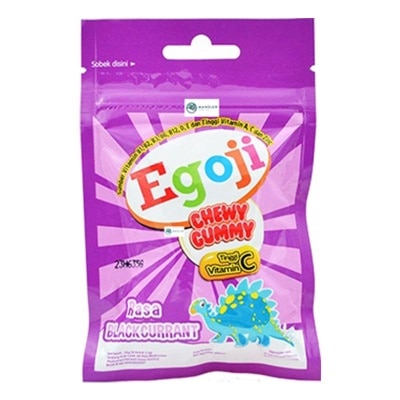 EGOJI, EGOJI GUMMY BLACKCURRANT 10'S | Watsons Indonesia