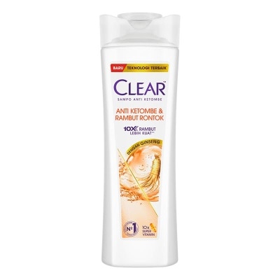 CLEAR, Clear Shampoo Anti Ketombe & Rambut Rontok 300ml | Watsons Indonesia