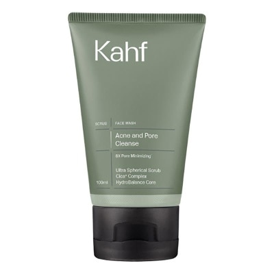 KAHF, Kahf Acne and Pore Cleanse Scrub Face Wash 100ml | Watsons Indonesia