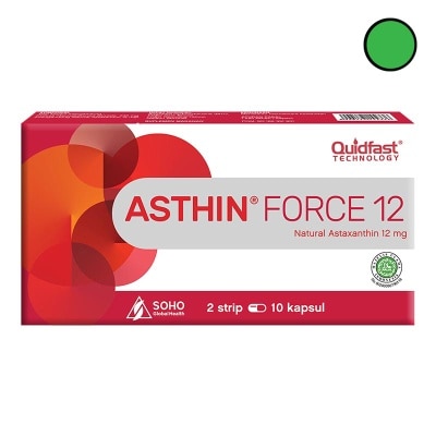 ASTHIN, Force 12 mg Kapsul 1 Strip @10'S | Watsons Indonesia