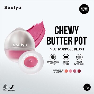 SOULYU, Chewy Butter Pot 02 Raspberry Jam 5g | Watsons Indonesia