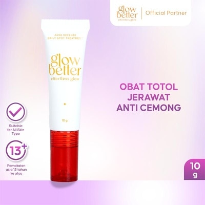 GLOW BETTER, Glow Better Effortless Glow Acne Defense Daily Spot ...
