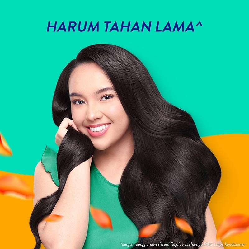 REJOICE, Shampoo Rich Halus Lembut Argan Perawatan Rambut 600ml ...