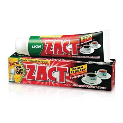 ZACT, Toothpaste Stain Fighter 190G | Watsons Indonesia