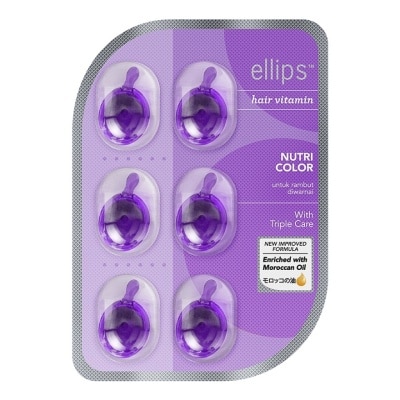 ELLIPS, Hair Vitamin Nutri Color Blister 6S | Watsons Indonesia
