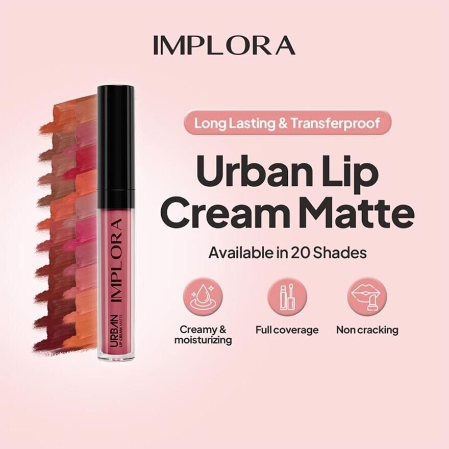 Implora urban lip cream matte store